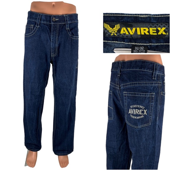 Avirex | Jeans | Avirex Mens 32 X 32 Jeans Vintage Blue Denim ...